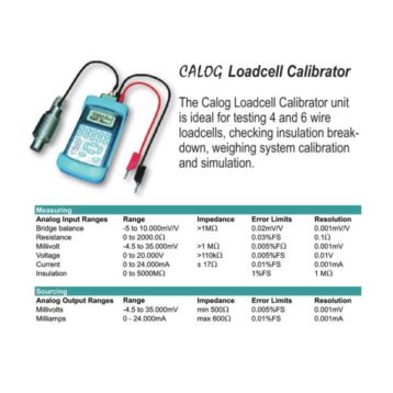 Calog Calibrators - Hand Held Calibrators | Measurlogic
