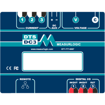 3 Channel DTS DC Power and Energy meter with shunt and hall-effect ...